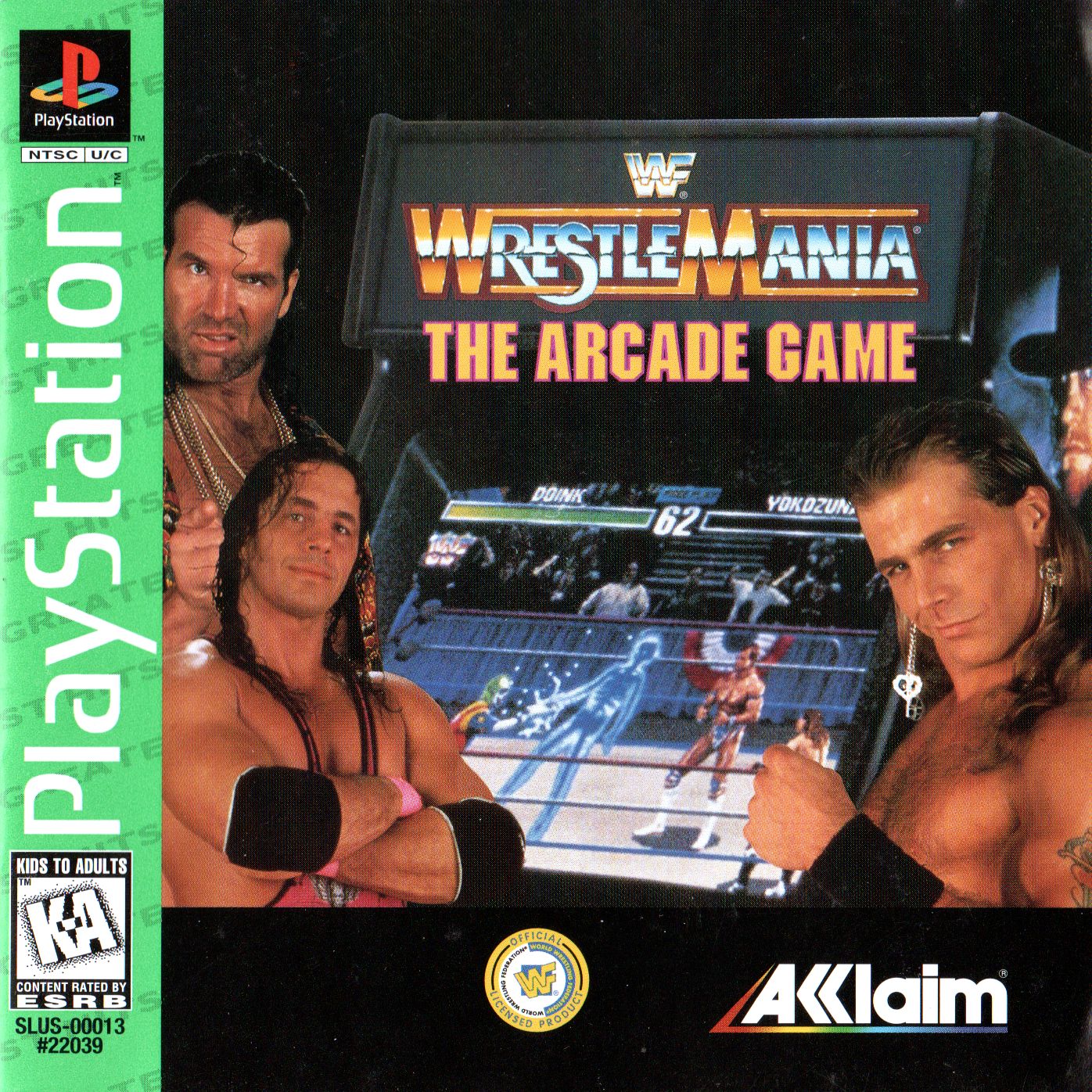 WWF Wrestlemania The Arcade Game [Greatest Hits] - Playstation – Retro ...