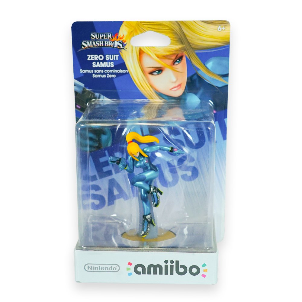 Zero Suit Samus - Super Smash Bros. Series Amiibo – Retro Island Gaming